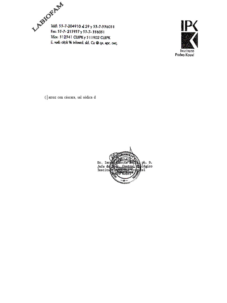 Biorat, Inocuidad y OMS-OPS | PDF | Organización Panamericana de la ...