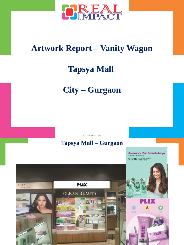 Recce Report - Vanity Vagon - Tapsya Mall - Gurgaon - February 2025 | PDF