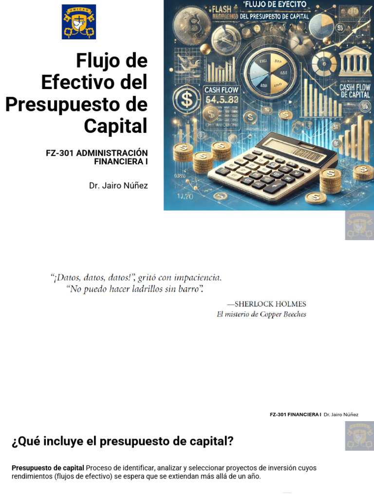 Flujo de Efectivo del Presupuesto de Capital | PDF