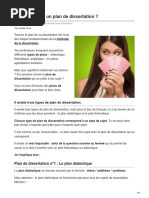 Les Types de Plan de Dissertation | PDF | Dialectique