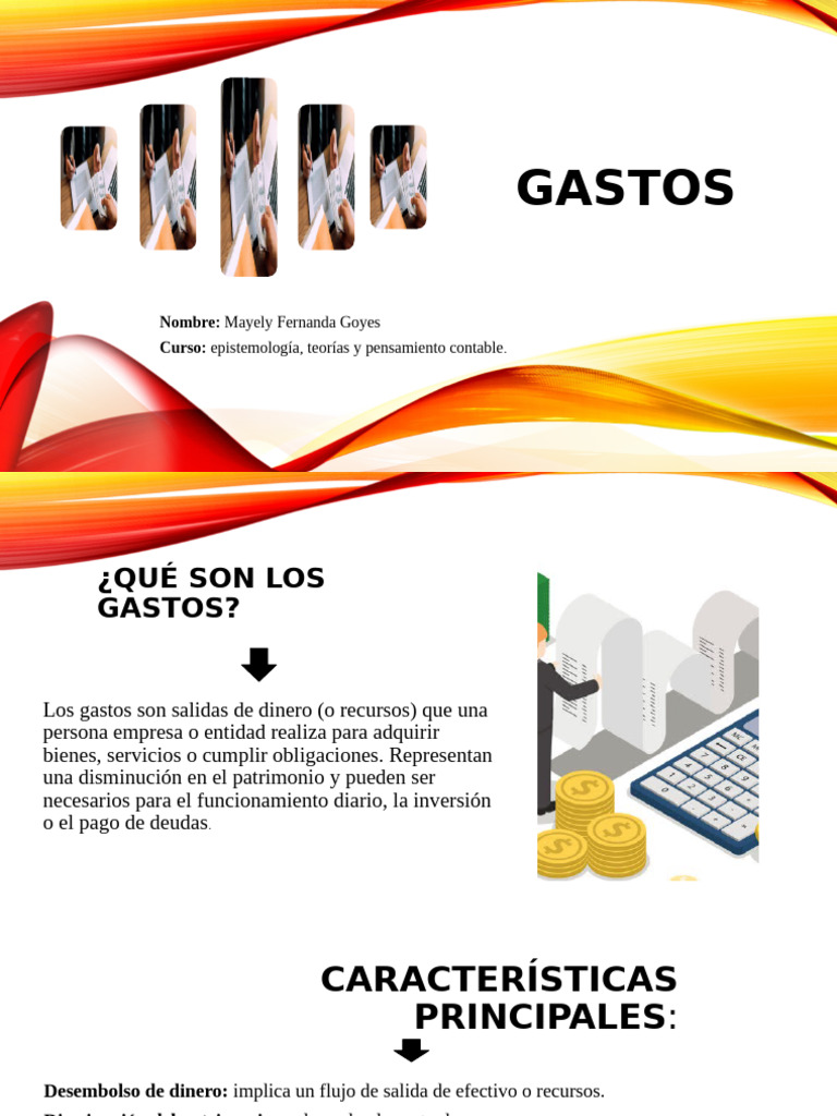 Gastos Actividad Final 5 | PDF