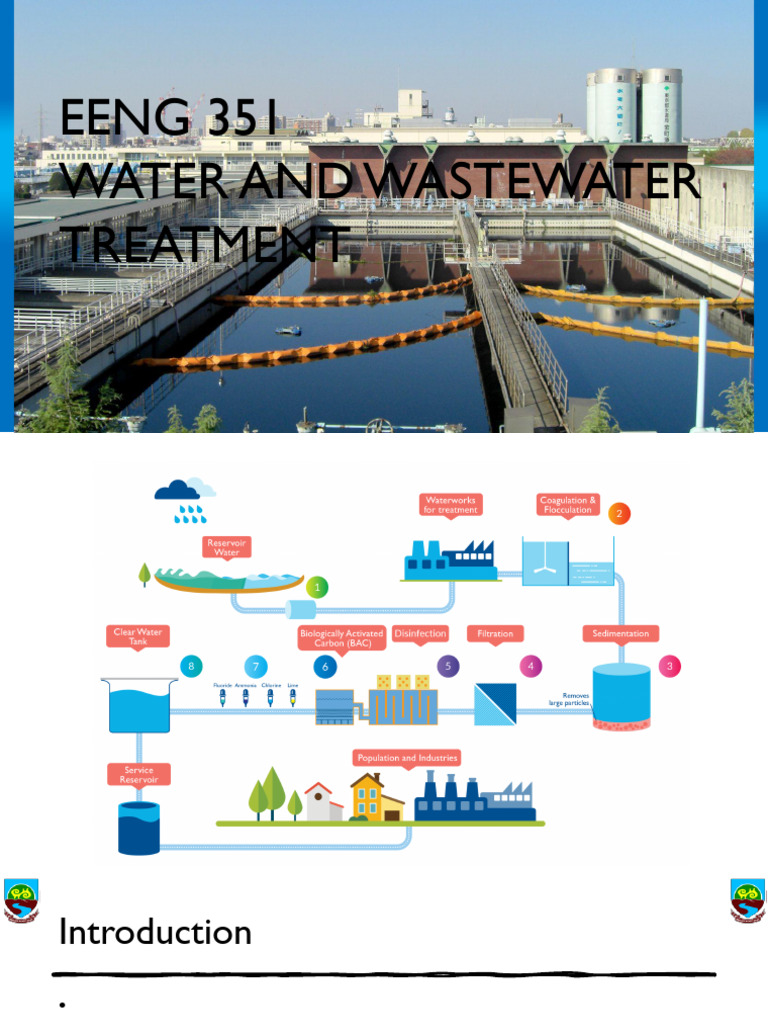 3 - Water Treatment Systems - EENG 351 | PDF | Water Treatment | Water Purification