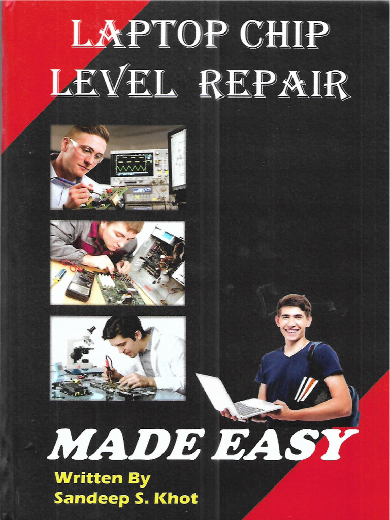 Laptop Chip Repair Guide | PDF | Direct Current | Battery Charger