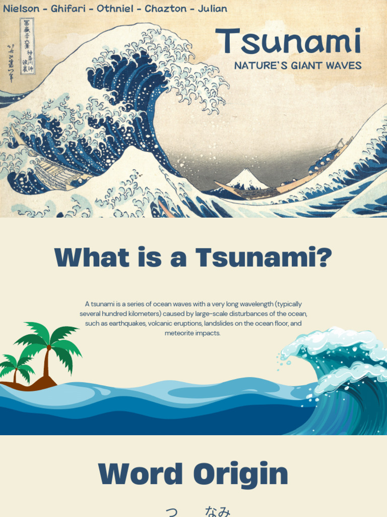 Understanding Tsunamis: Causes & Effects | PDF | Tsunami | Physical ...