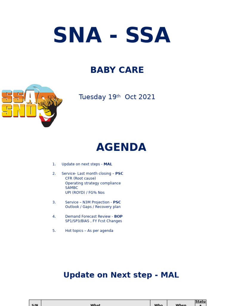 Baby Care Service Update Report | PDF