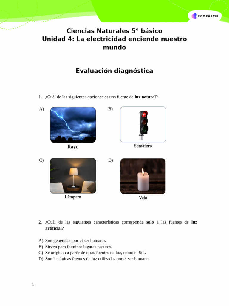 COMPARTIR_C5_U4_EV DIAG_ PRUEBA | PDF | Sombra | Ligero