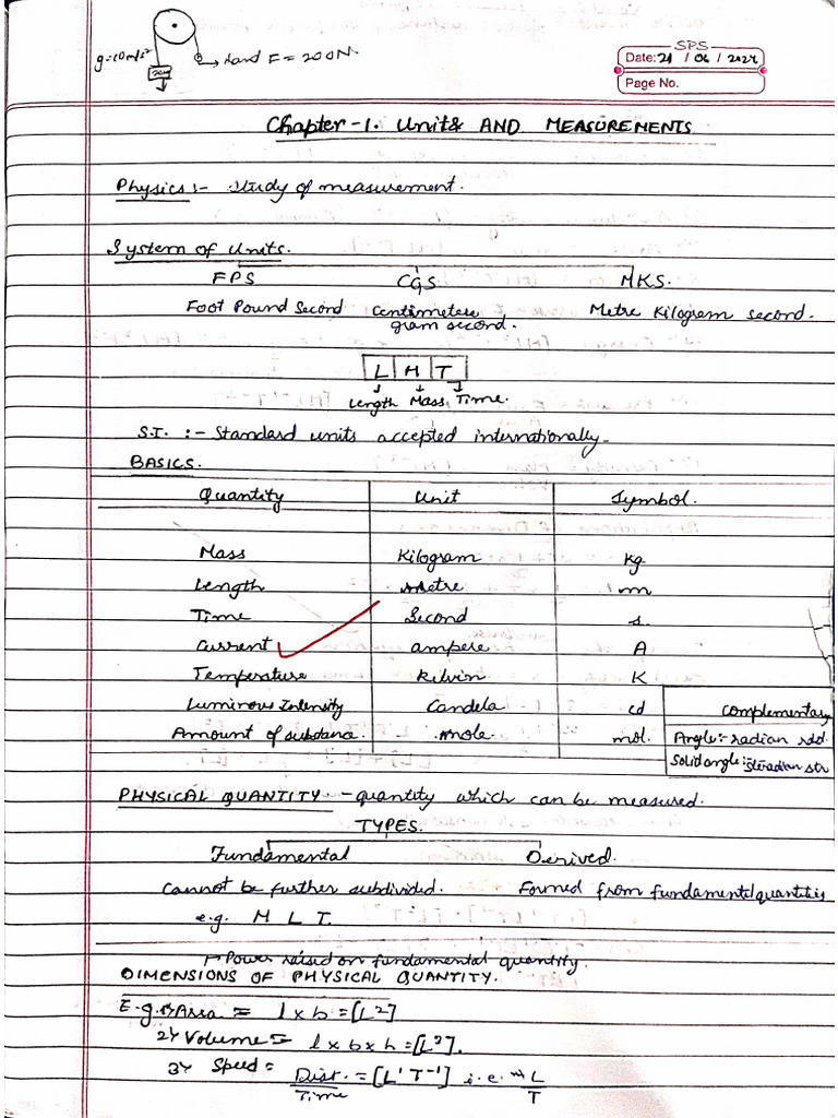 Phy (Part - 1) Archana CW + HW | PDF