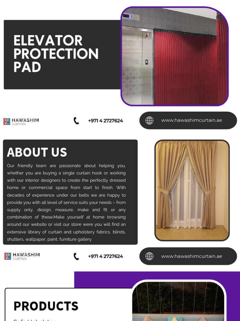 Elevator Protection Pads in Dubai | PDF