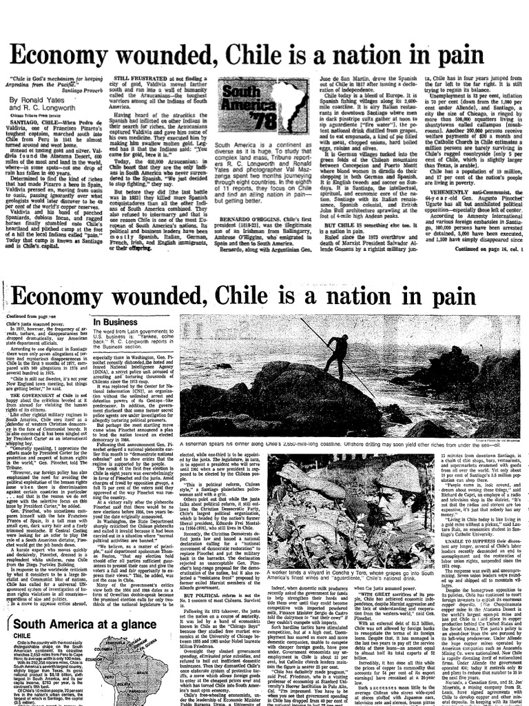 Chile's Economic Struggles in 1978 | PDF