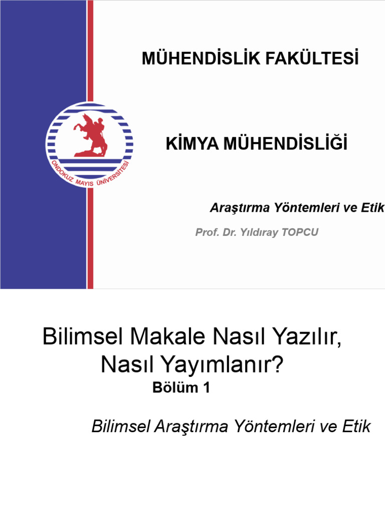 Makale Yazimi 1-5 | PDF