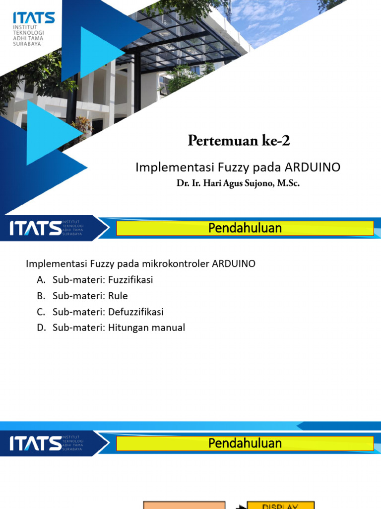 2 - Materi Pertemuan 2 - Implementasi Fuzzy Pada ARDUINO | PDF