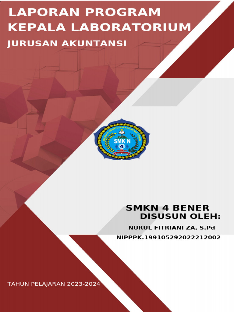 LAPORAN PROGRAM KERJA Ka. Beng AKT T.A 2023-2024 | PDF