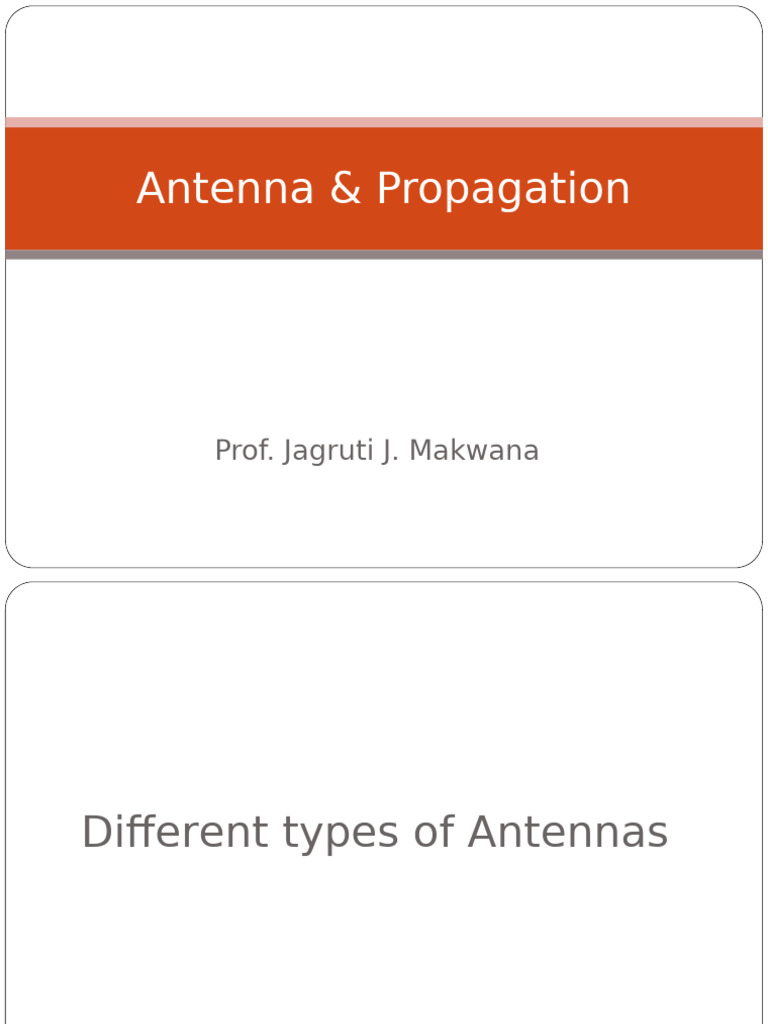 Antenna Basic Concepts JJM 3 | PDF | Antenna (Radio) | Electromagnetic ...