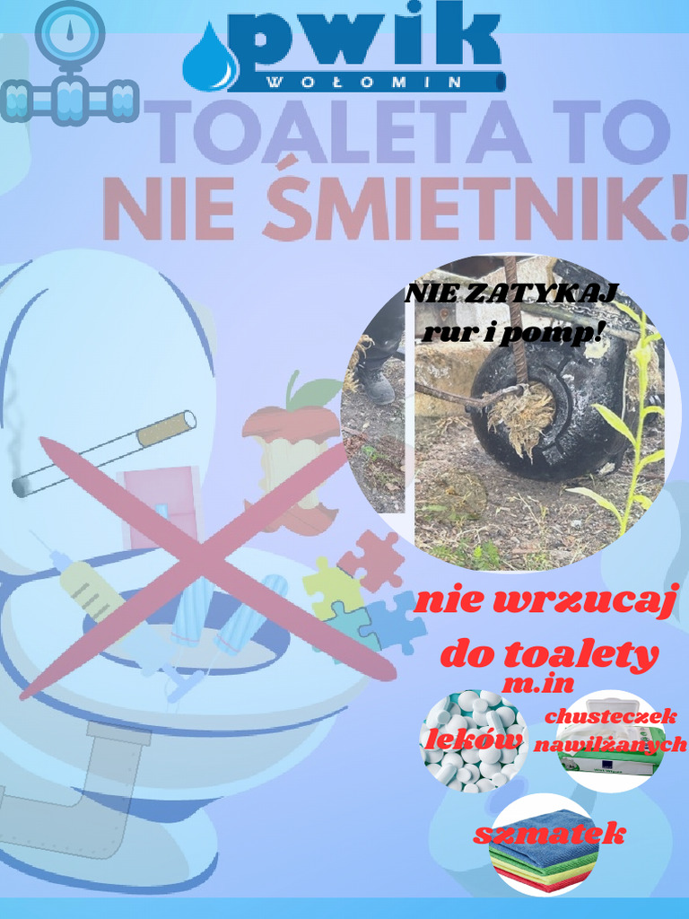 Nie Wrzucaj Do Toalety | PDF