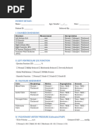 2D Echocardiography Report Template | PDF | Diastole | Ventricle (Heart)