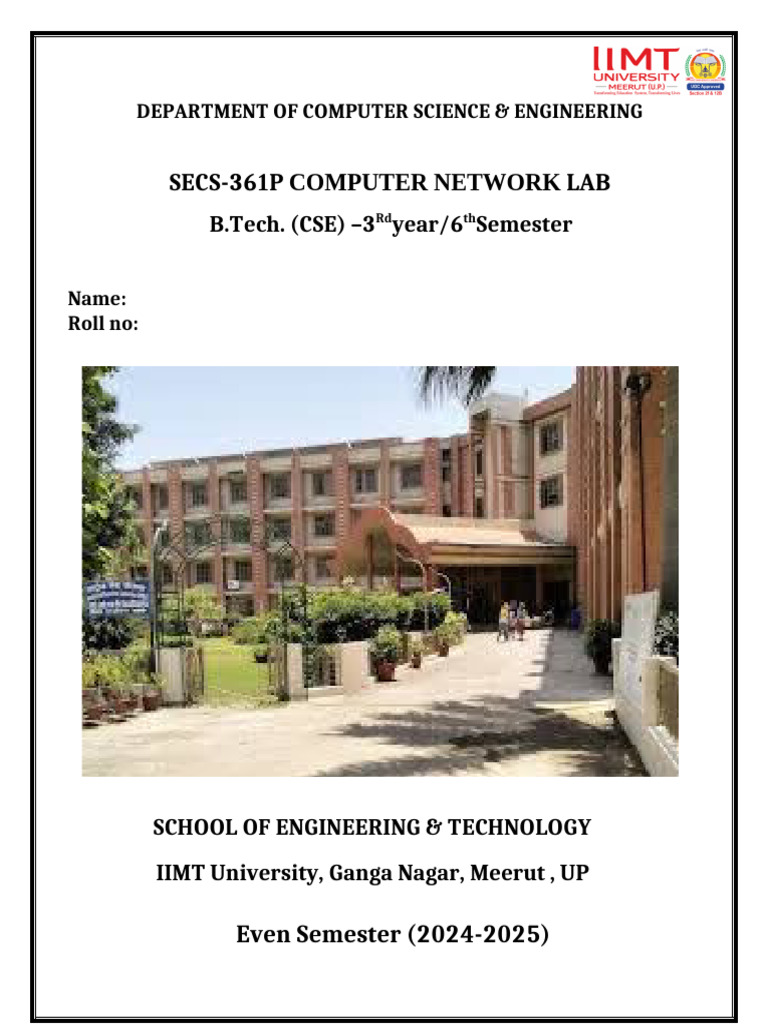 CN Lab Record - Format | PDF