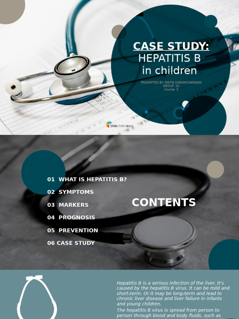 Hepatitis B Case Study | PDF | Hepatitis B | Hepatitis