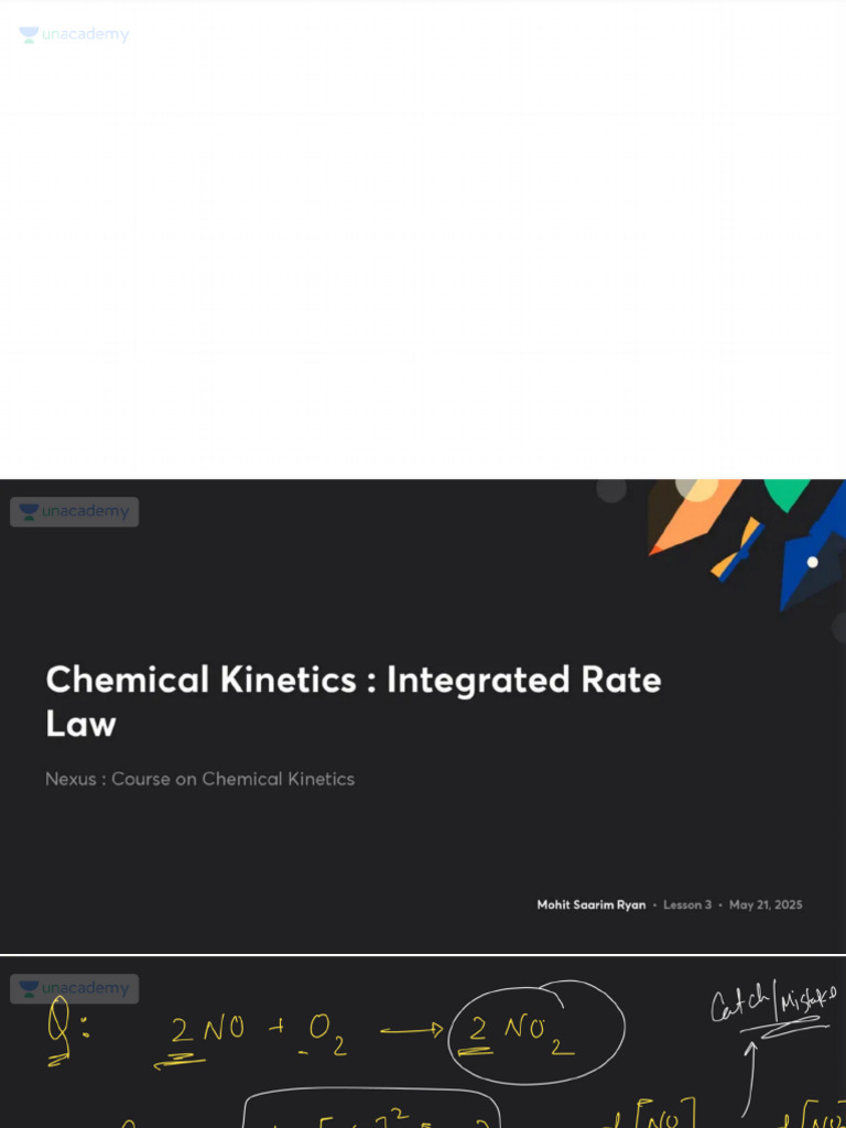 Chemical Kinetics Integrated Rat With Anno 1747839511127 | PDF