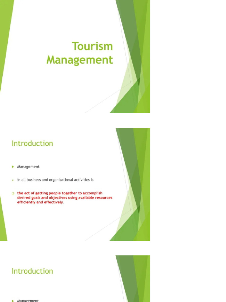 Tourism Management | PDF