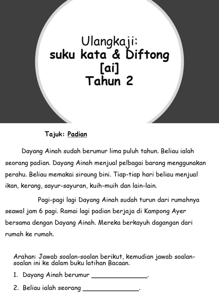 Ulangkaji Tahun 2 | PDF