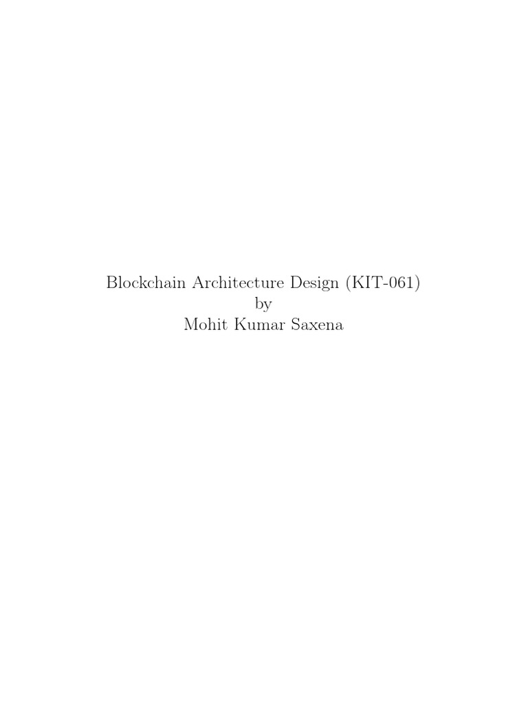 BlockChain all Unit 1-5 | PDF | Cryptocurrency | Cryptography