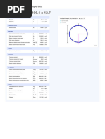 CHS Steel Properties and Dimensions Table | PDF