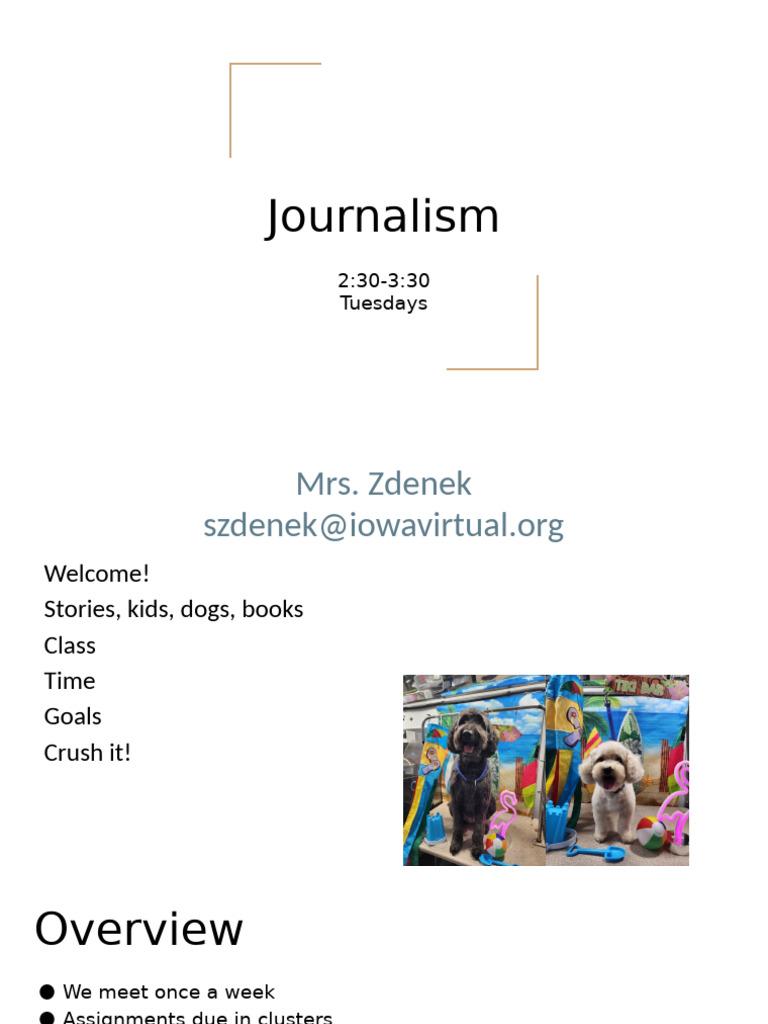 Journalism Class Overview and Guidelines | PDF | Plagiarism | Human ...