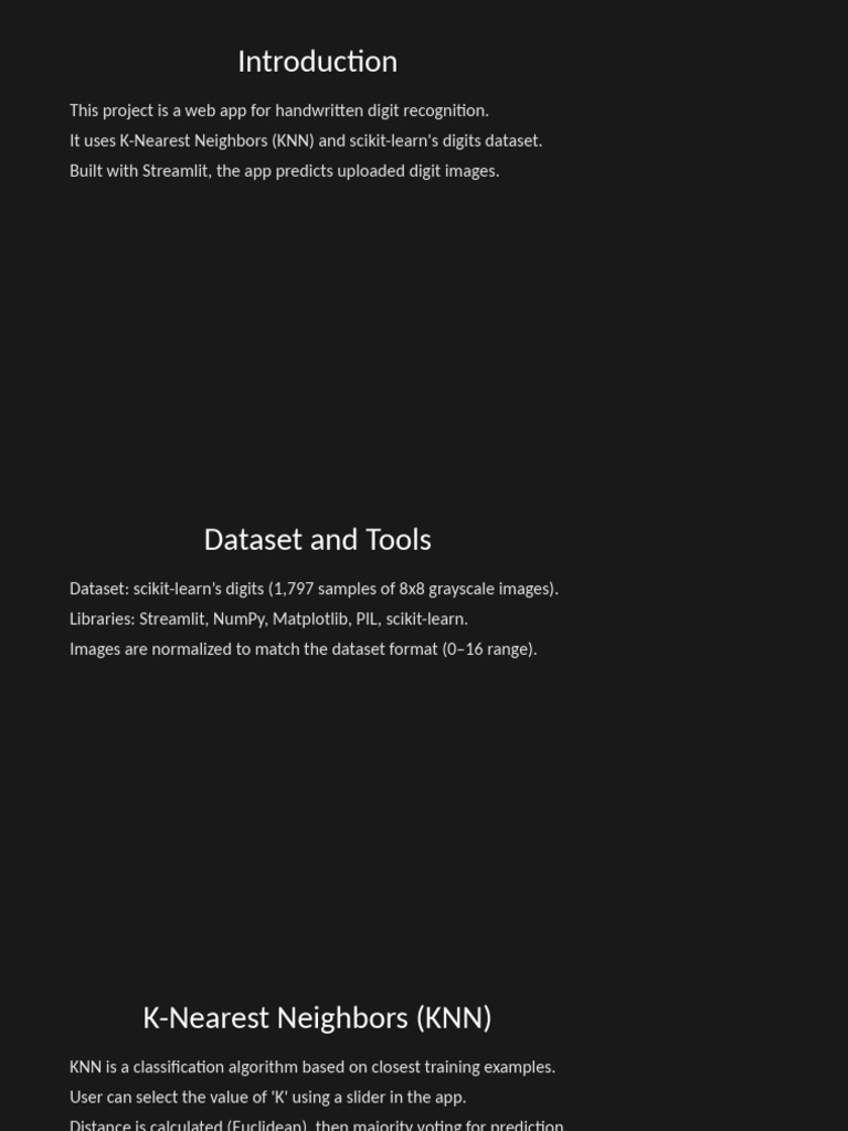 Final Digit Recognition | PDF