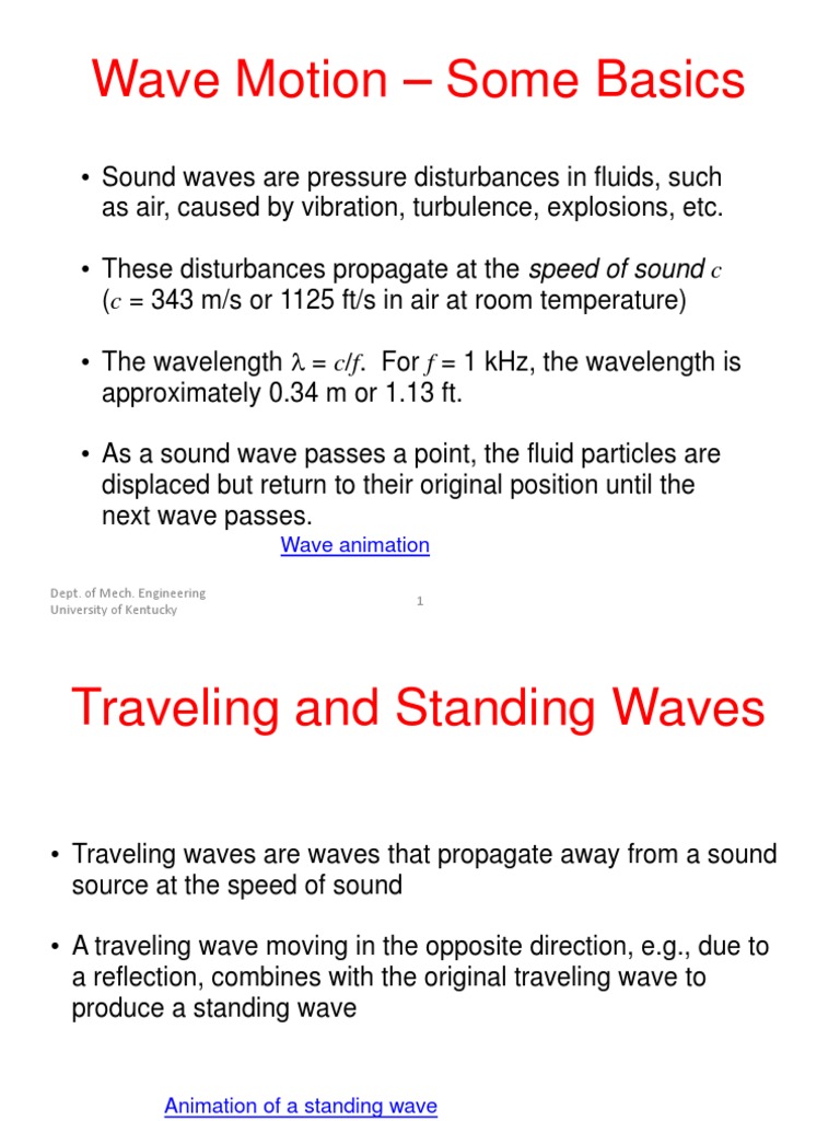 Sound Waves: Engineering Basics | PDF | Waves | Sound