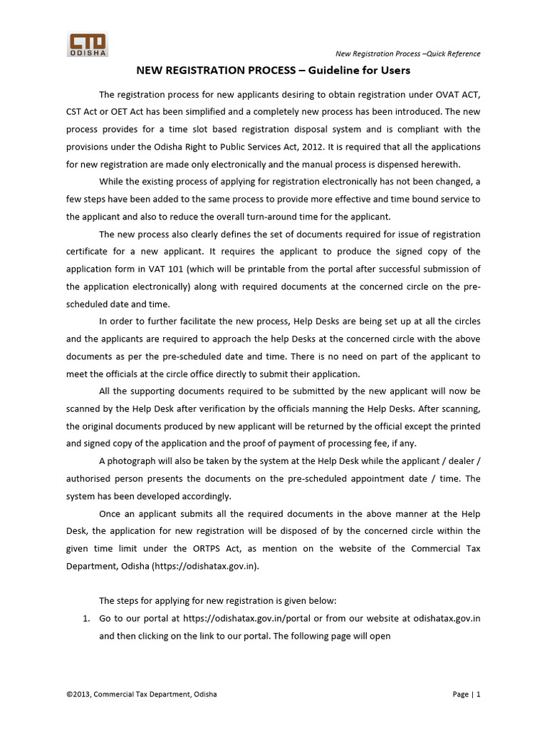 NEW_REGISTRATION_PROCESS | PDF