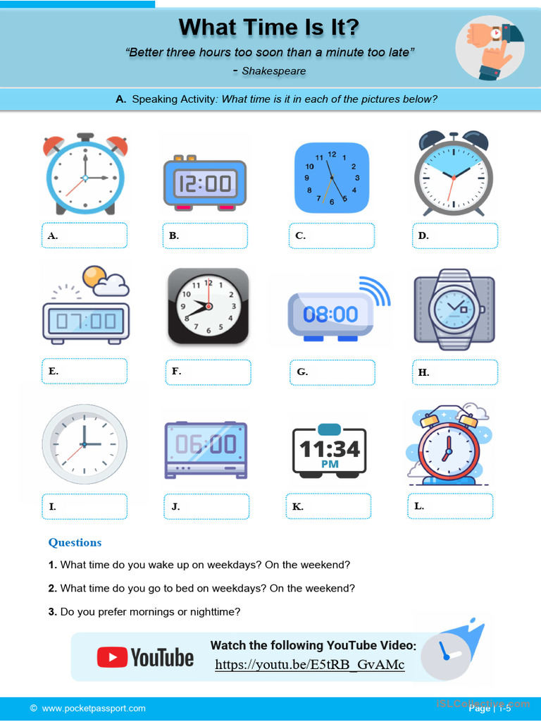 Time Management Discussion Guide | PDF