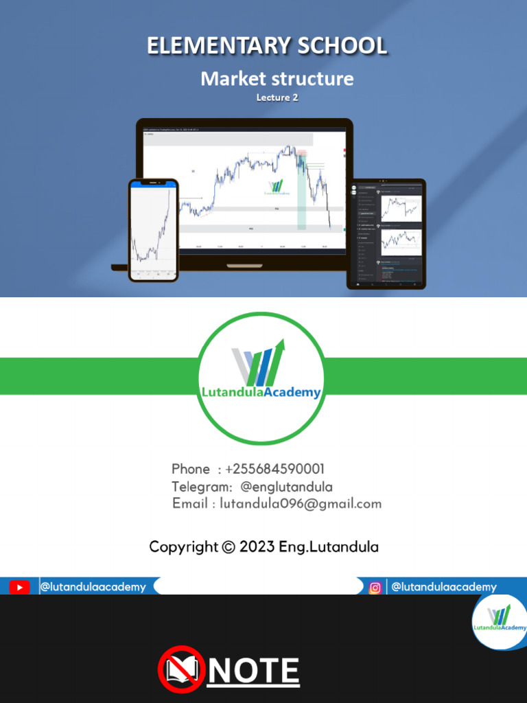 2.market Maker Structure (Lecture 2) | PDF | Market Trend | Private Sector