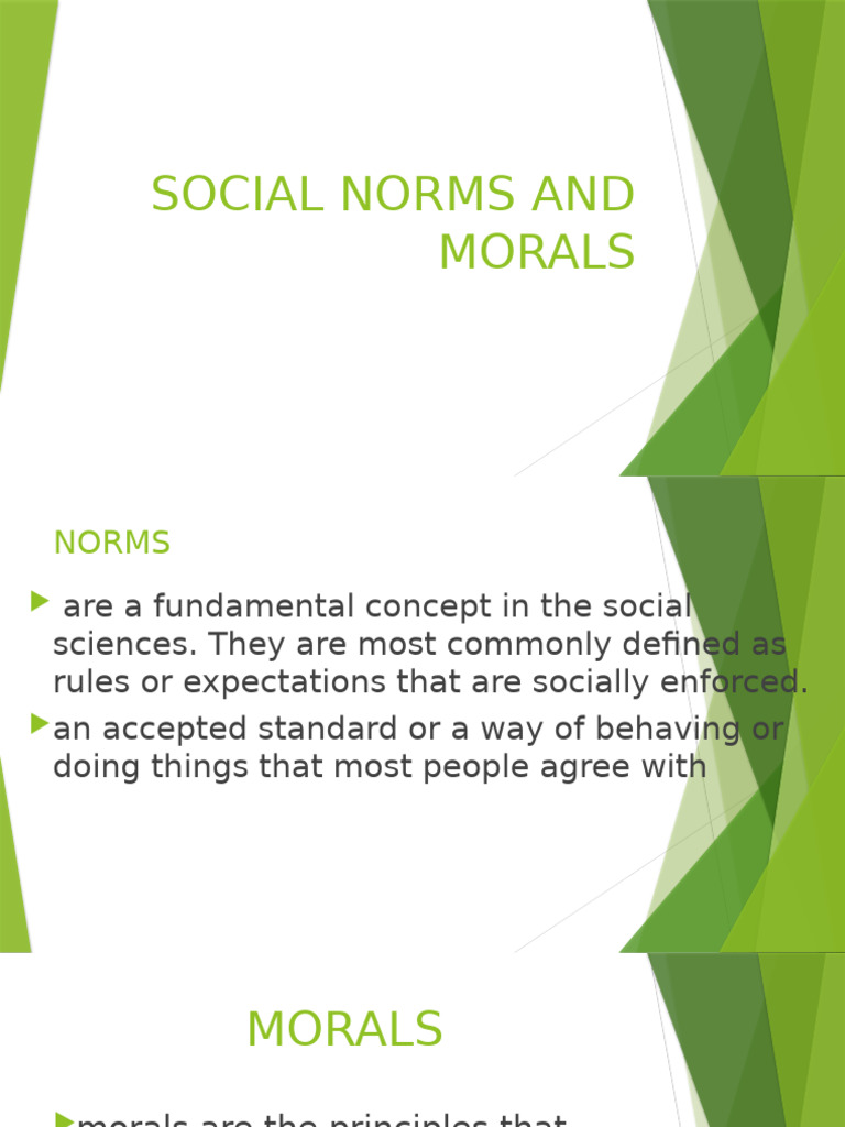 SOCIAL-NORMS-AND-MORALS | PDF