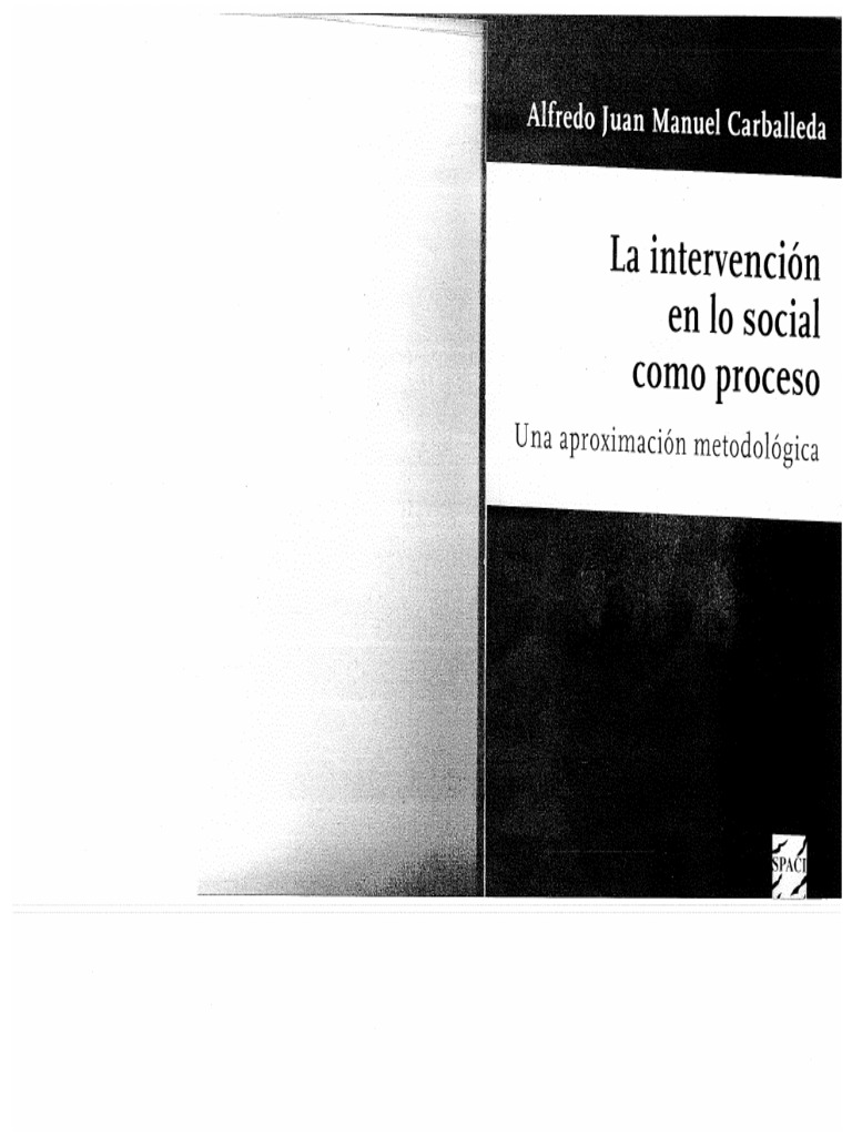 CARBALLEDA La Intervención en Lo Social Como Proceso | PDF