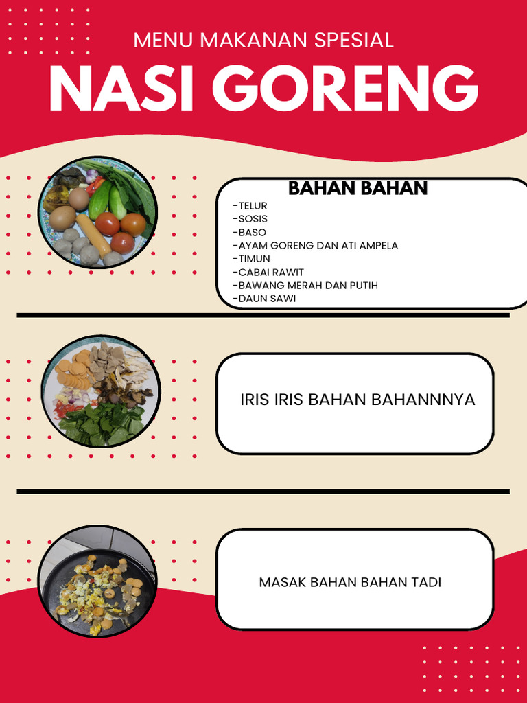 Merah Dan Putih Foto Nasi Goreng Menu - 20250506 - 195153 - 0000 | PDF