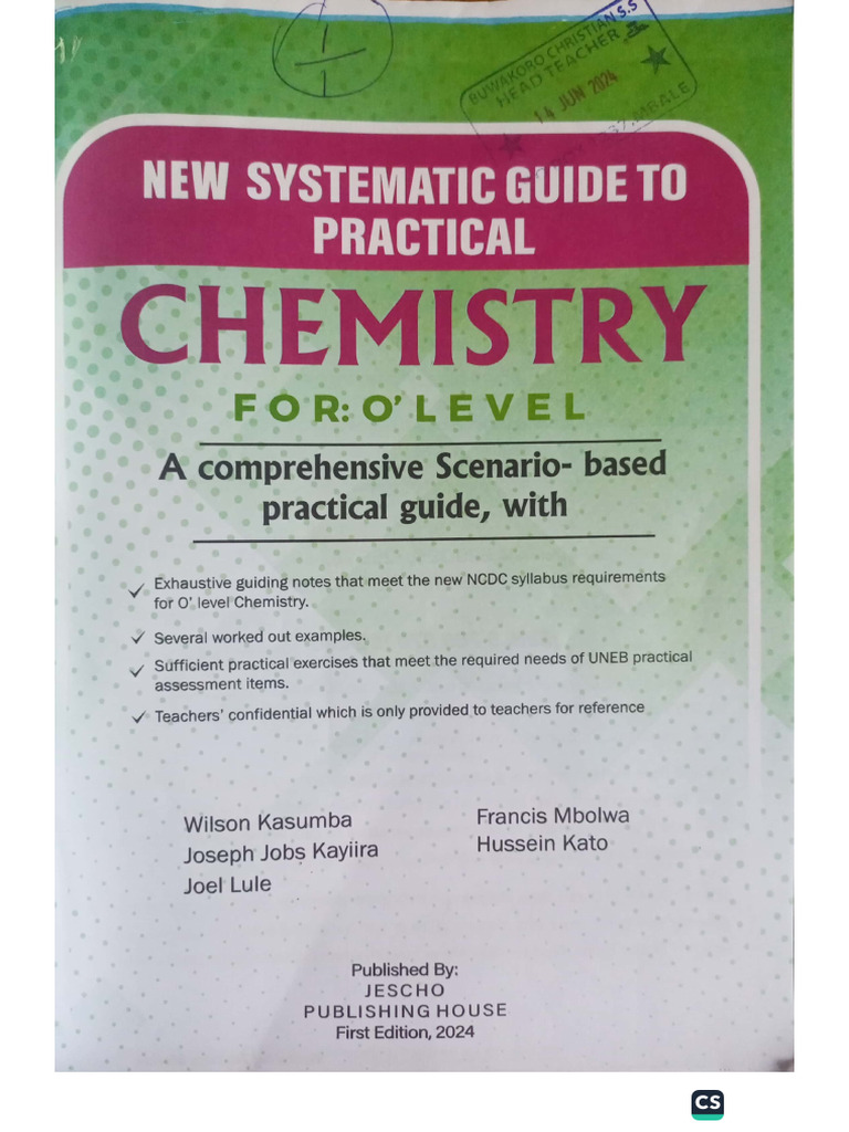 NLSC Chem Practical (1) | PDF