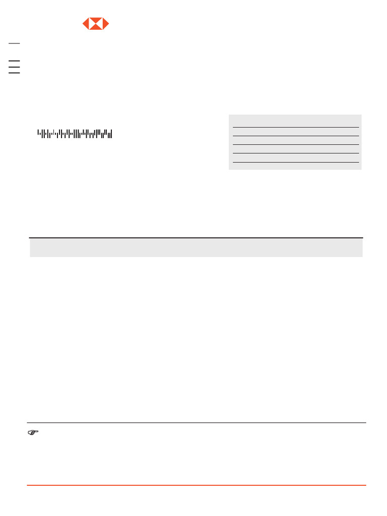 HSBC Investment Assets Com LTD | PDF | Banks | Overdraft
