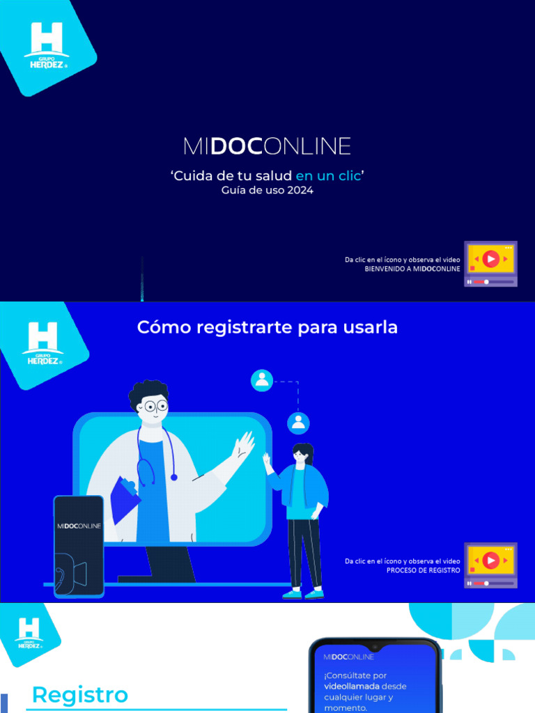 Presentación Mi Doc On Line Colaboradores | PDF | Informática
