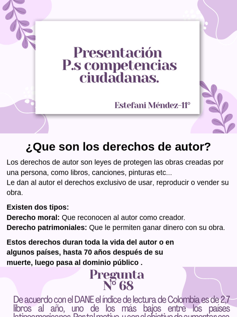 Estefani | PDF | Autor | República