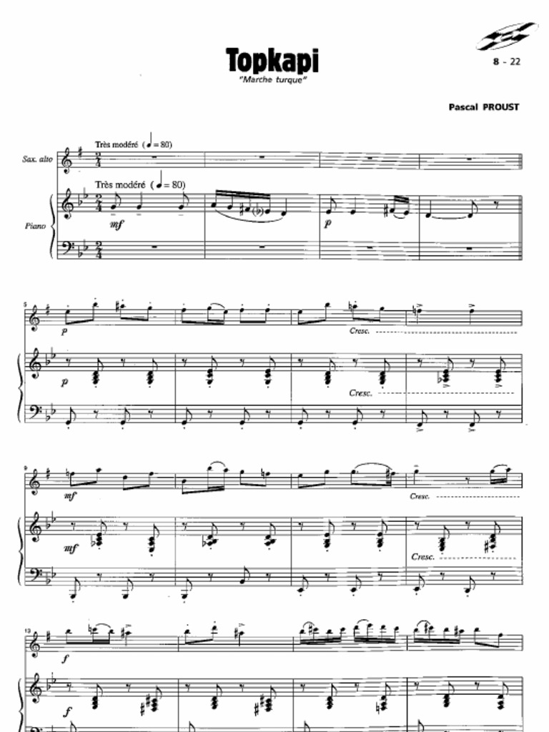 Topkapi - Pascal Proust (PN) | PDF