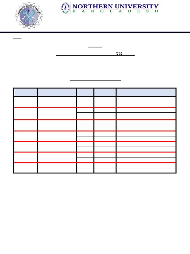 Mid Exam Routine HSC Batch Spring 25 | PDF | Engineering
