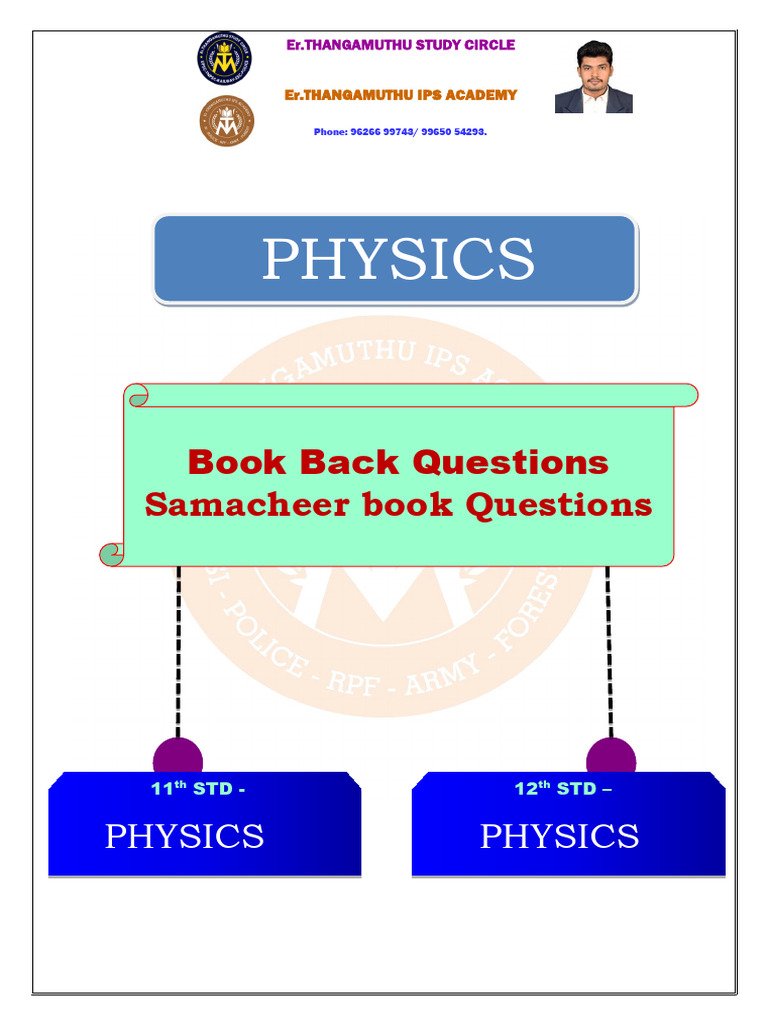 11th & 12th Physics Full (EM) | PDF | Gases | Force