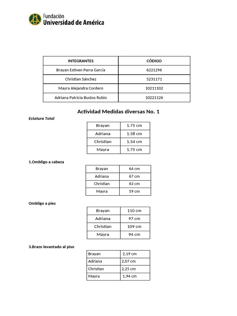 Guia de Mediciones | PDF