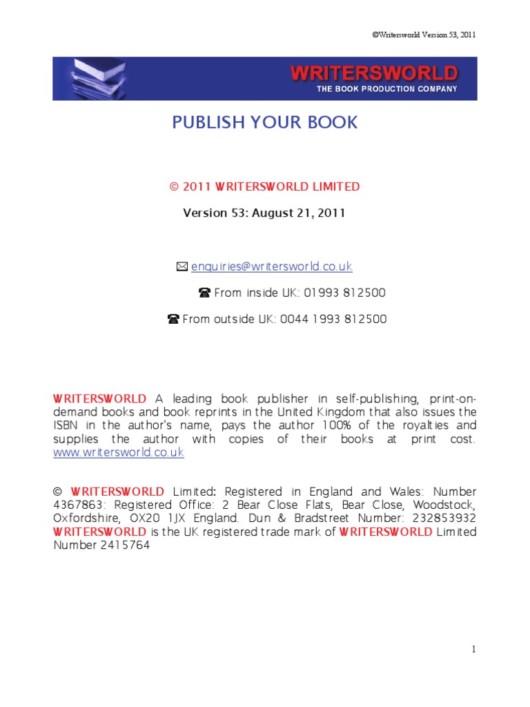 How To Publish Your Book | PDF | Publishing | Books