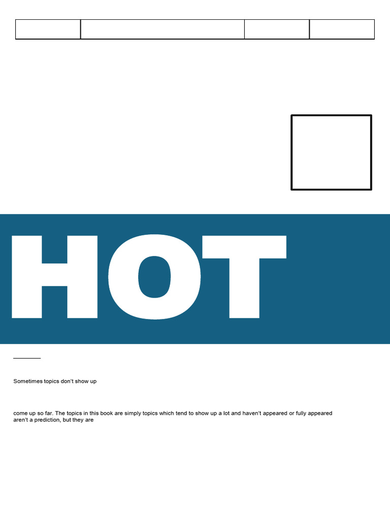 Igcse p2 Hot Topics June 2025 Set C | PDF | Mathematical Analysis | Equations