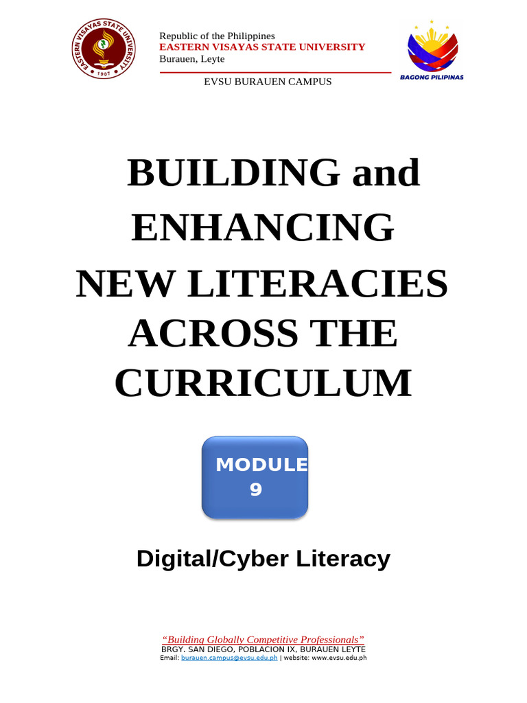 Module 9 Digital and Cyber Literacy Conde Lea M Palana Patrick O | PDF ...