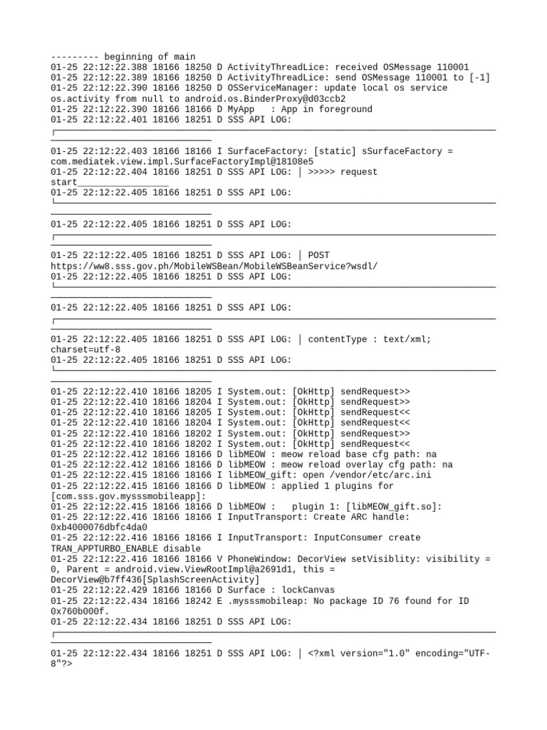 Sss Log 01 25 2025 22 12 22 | PDF | Information Technology | Computer Engineering