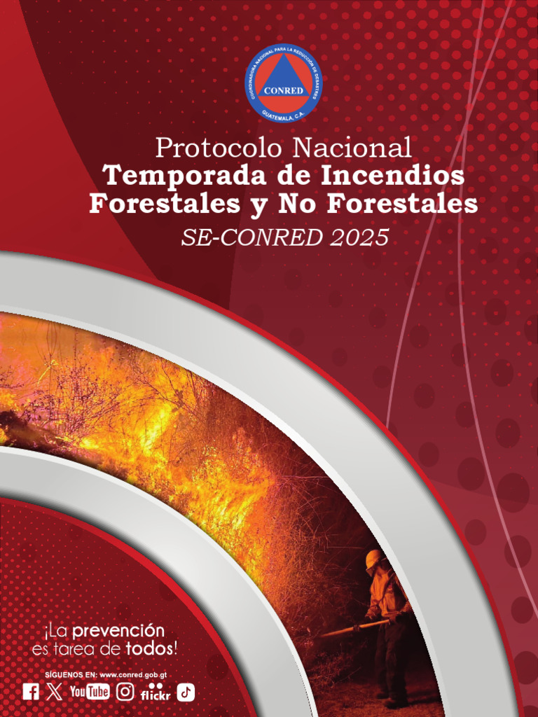 Protocolo Nacional Temporada de Incendios Forestales y No Forestales | PDF | Fuego fatuo | Los ...