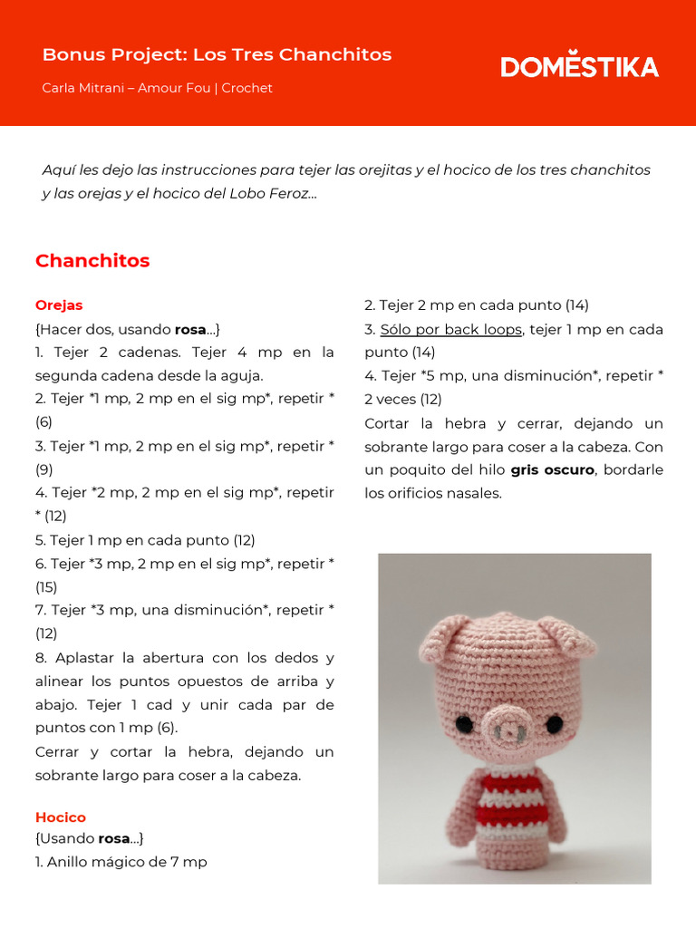 Tres Chanchitos ESPANOL | PDF