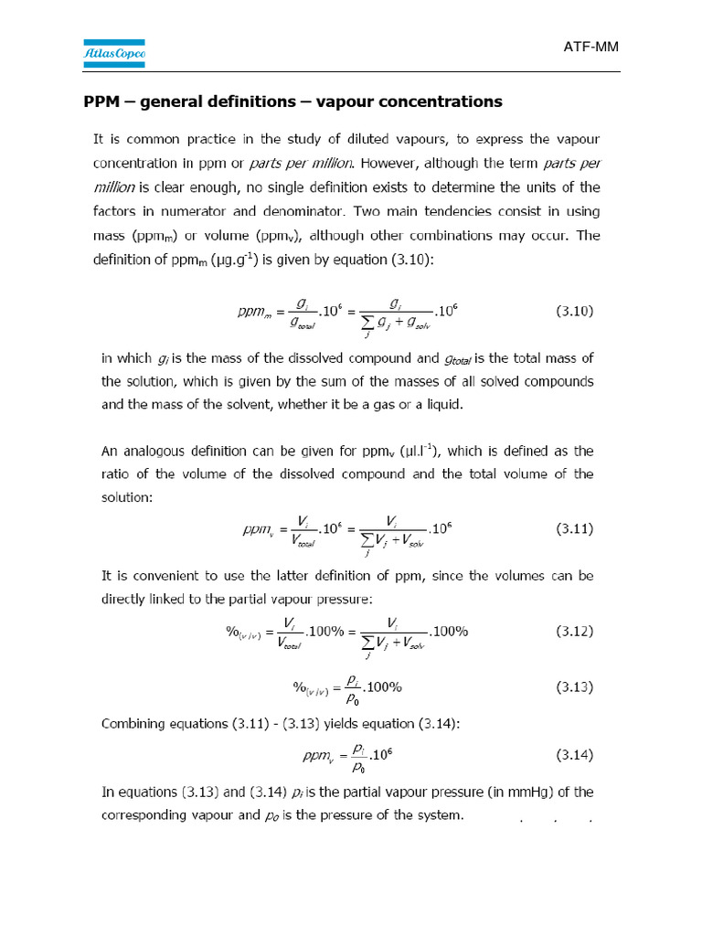 How To Understand PPM | PDF